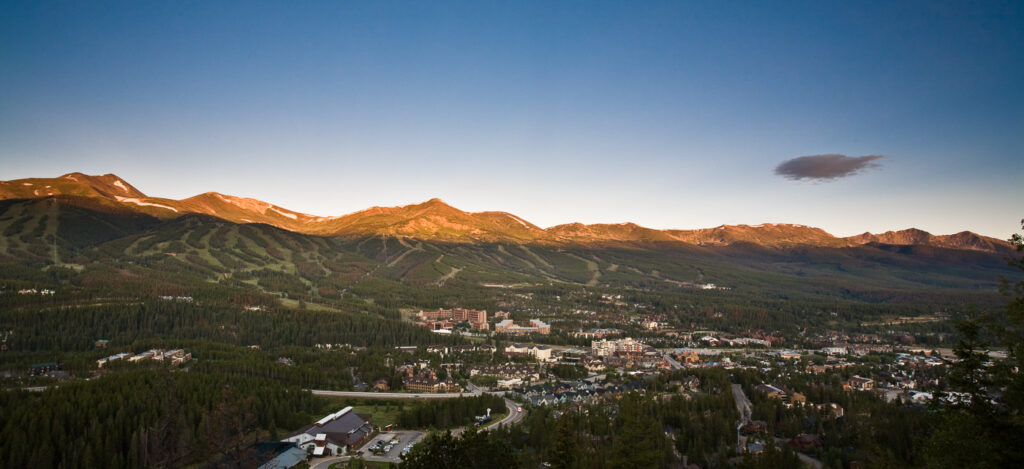 Breckenridge from Boreas Pass - Timothy Faust Photography